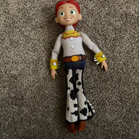 Disney | Toys | Toy Story Cowgirl Jessie Pull String Talking Thinkway ...